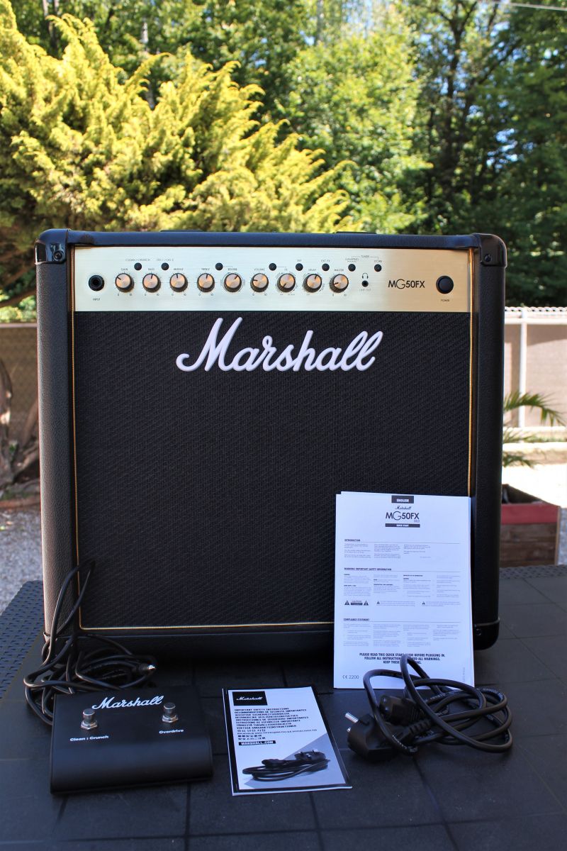 Marshall MG50FX : Meilleurs prix neuf, Avis, Test et Vente d'occasion ...